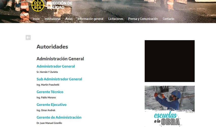 Juan Manuel Granillo, nuevo Gerente de Administración de Vialidad ...